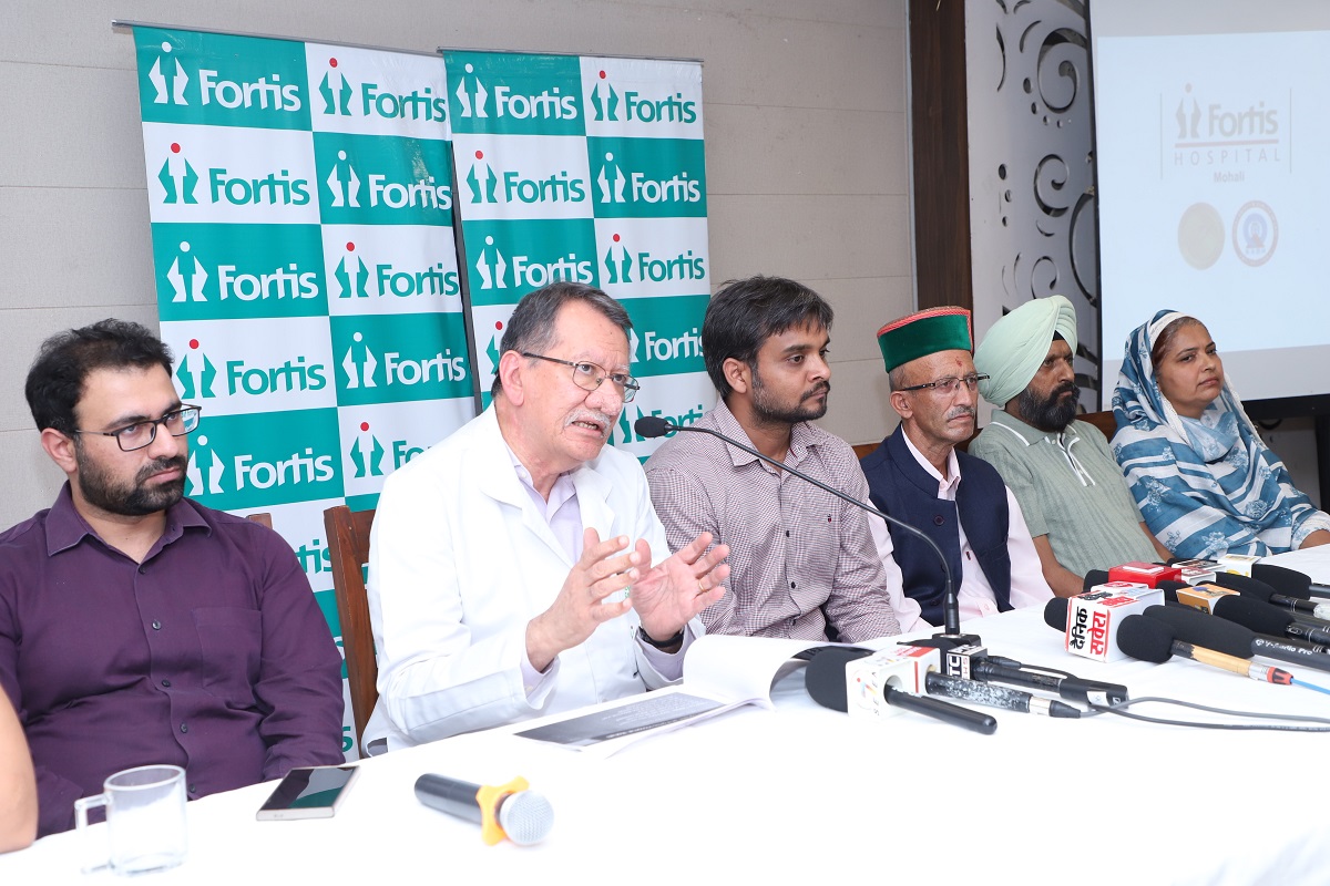 Fortis Hospital Mohali ‘First’ In Upper North To Perform Successful ...